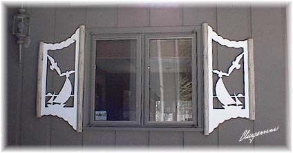 Nautical Window Shutters